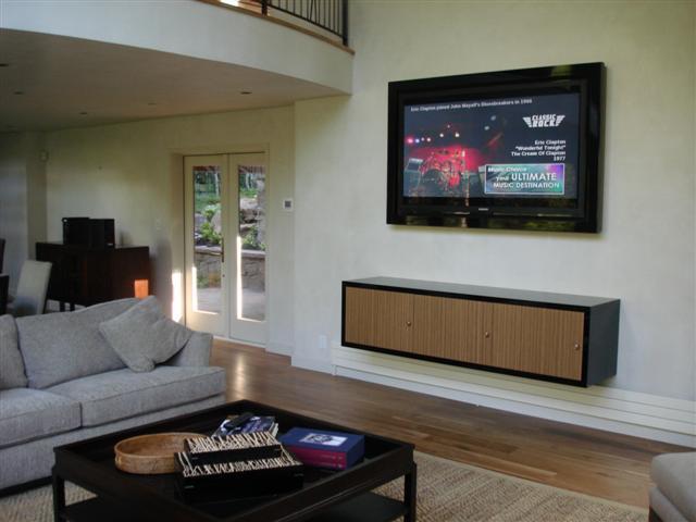 Audio/visual cabinet | talus woodworking