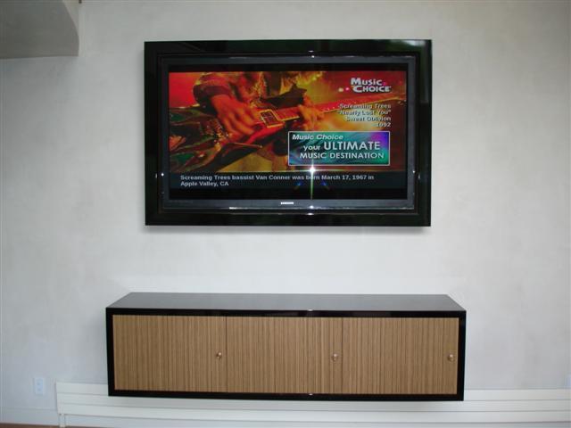 Audio/visual cabinet | talus woodworking
